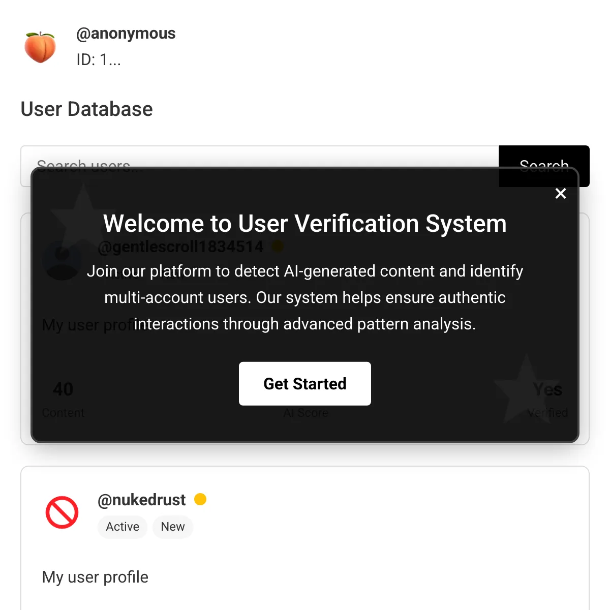 WebSim Profile Analyzer