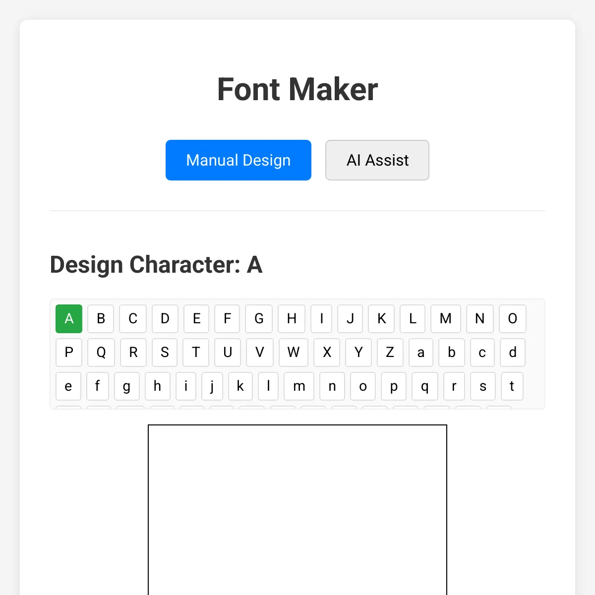 Font Maker