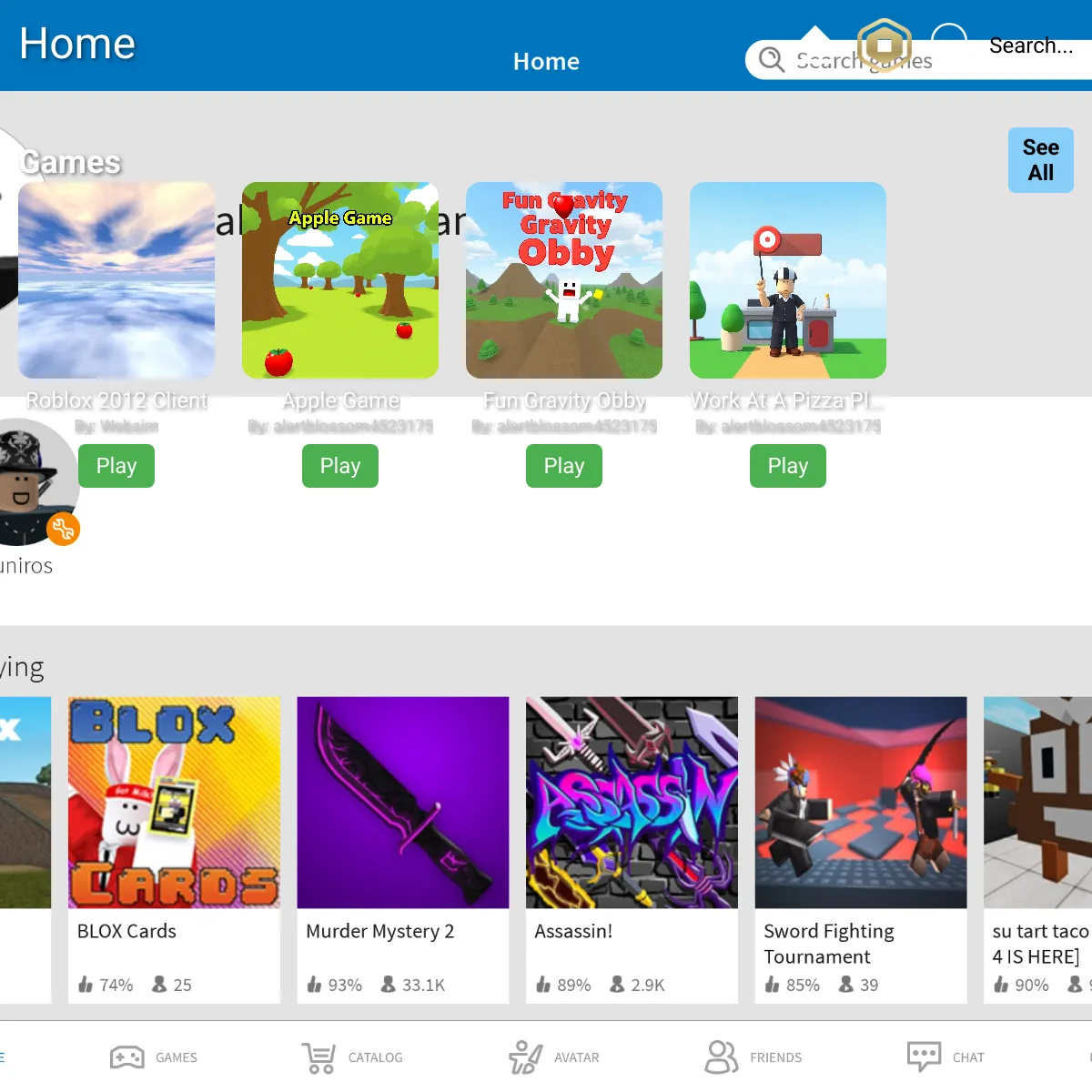 Roblox 2012