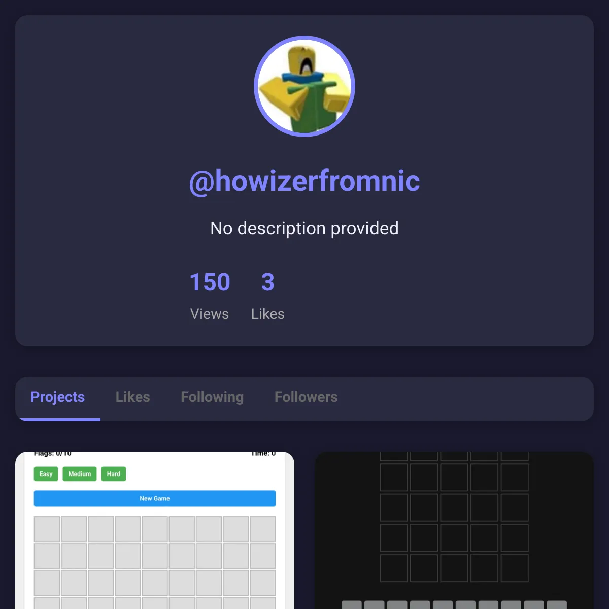 @howizerfromnic's Profile – websim.com