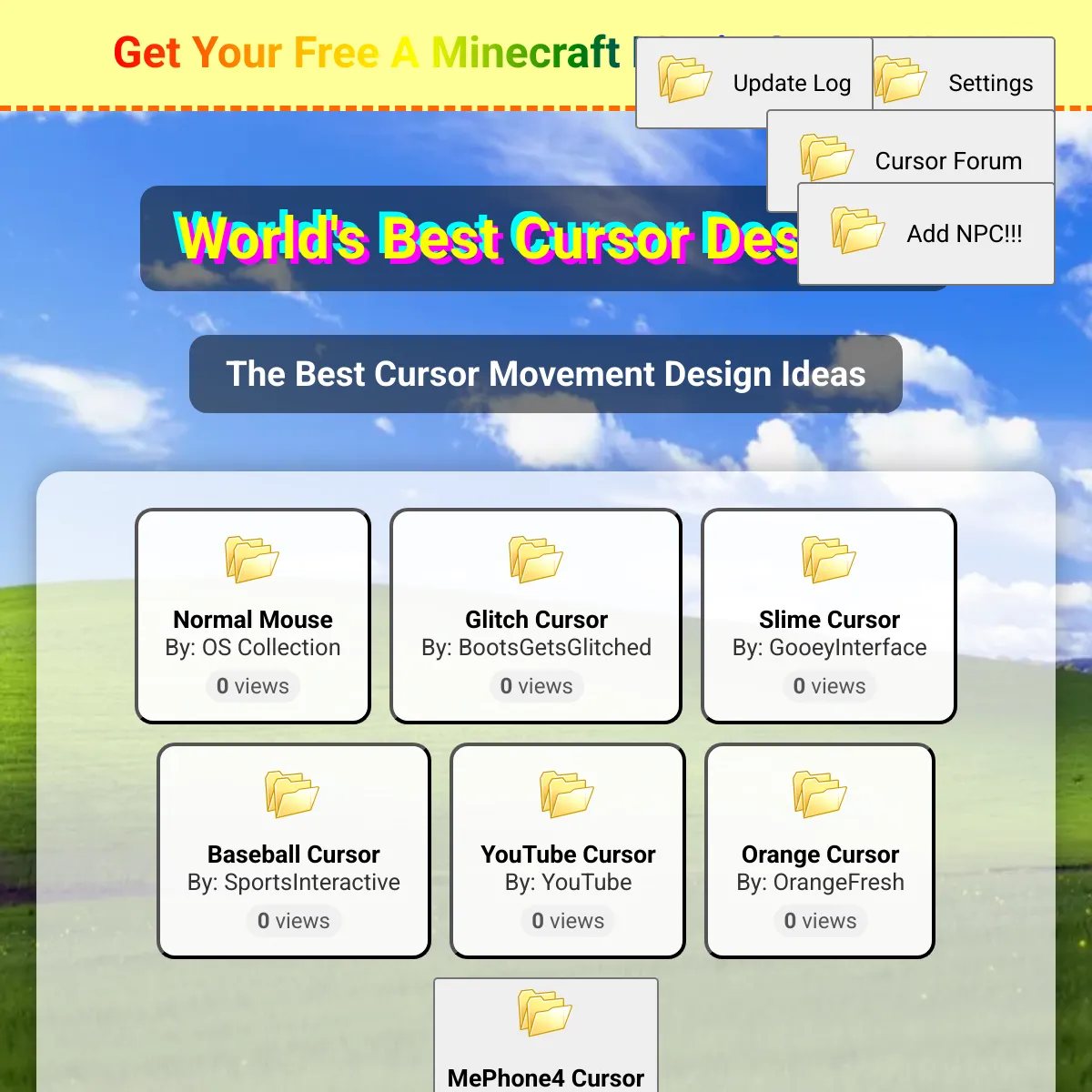 World's Best Cursor Designs