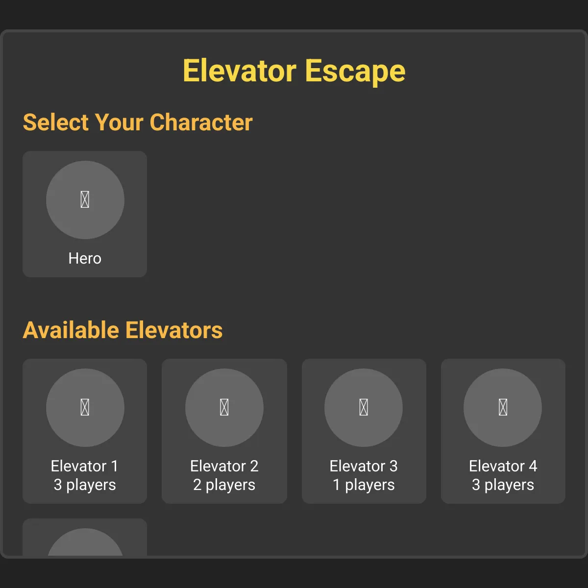 Elevator Escape