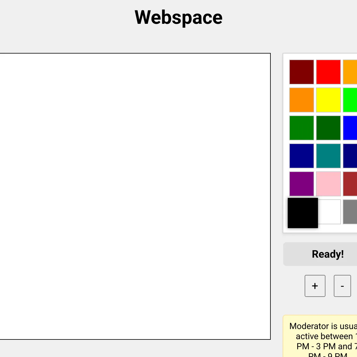 webspace - an r/place remake