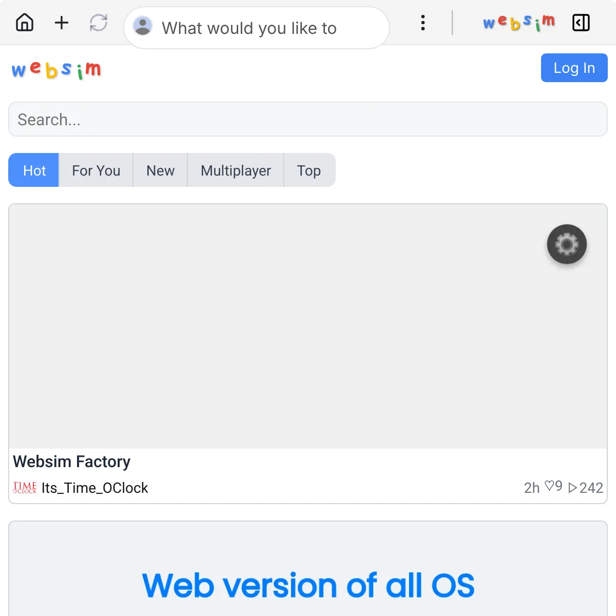 Websim in Websim in Websim