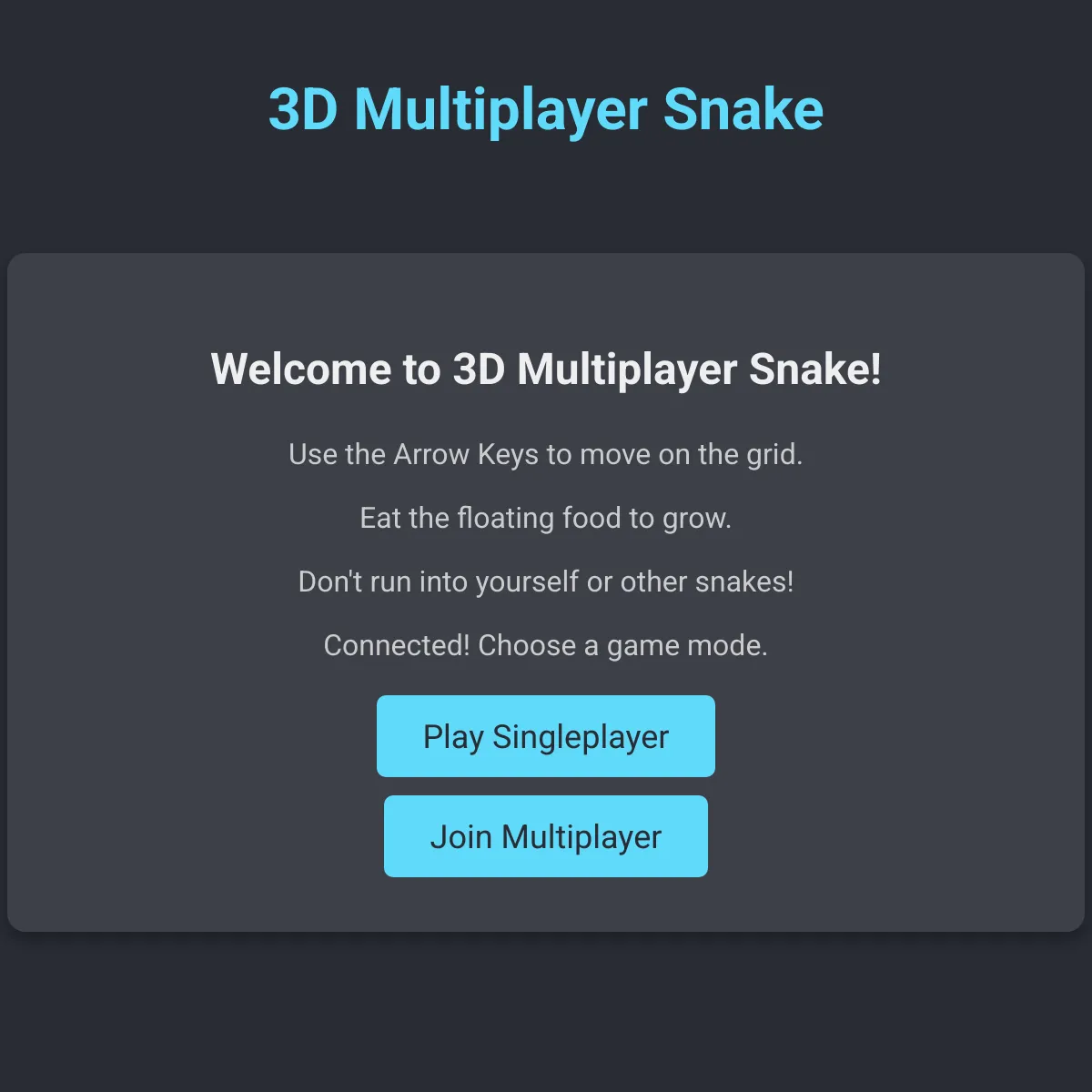 Simple Snake Game