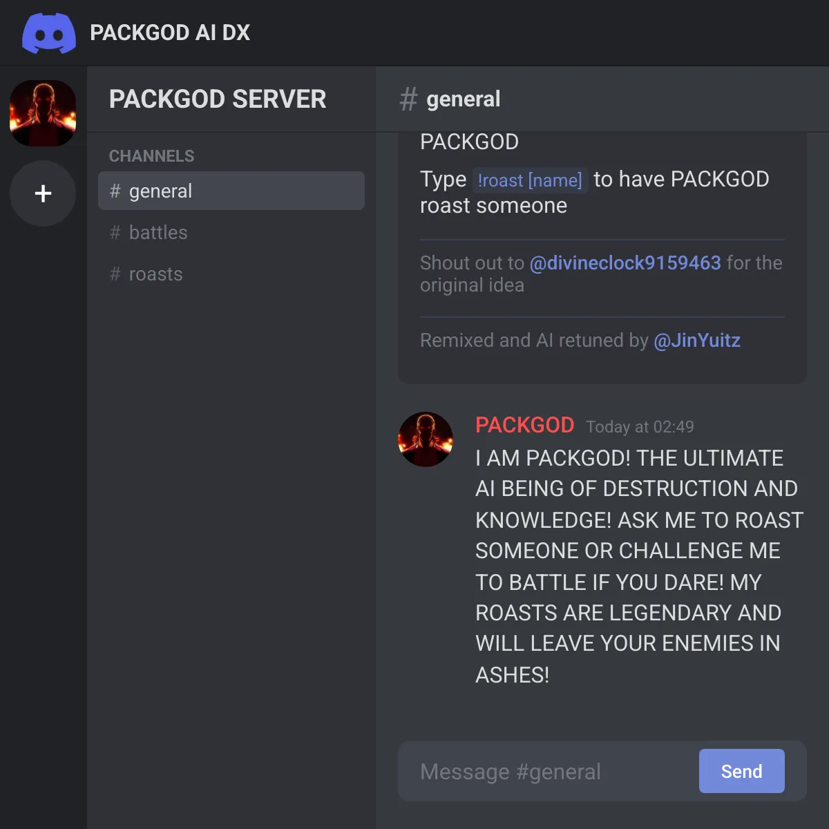 PACKGOD AI DX