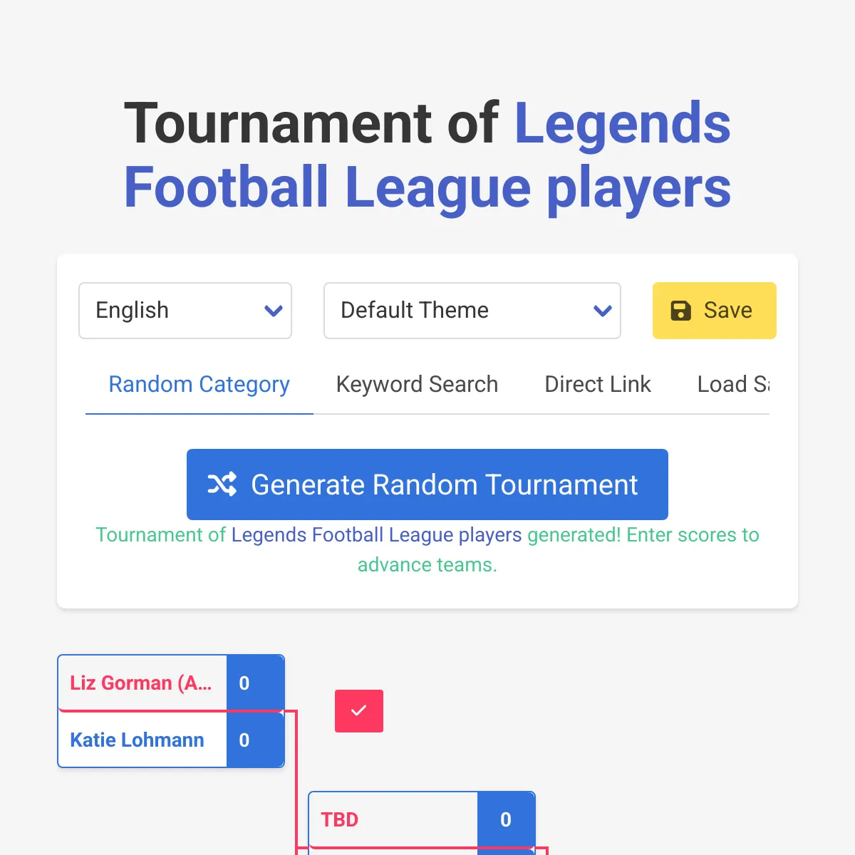 Wikipedia Tournament Bracket Generator [BETA]