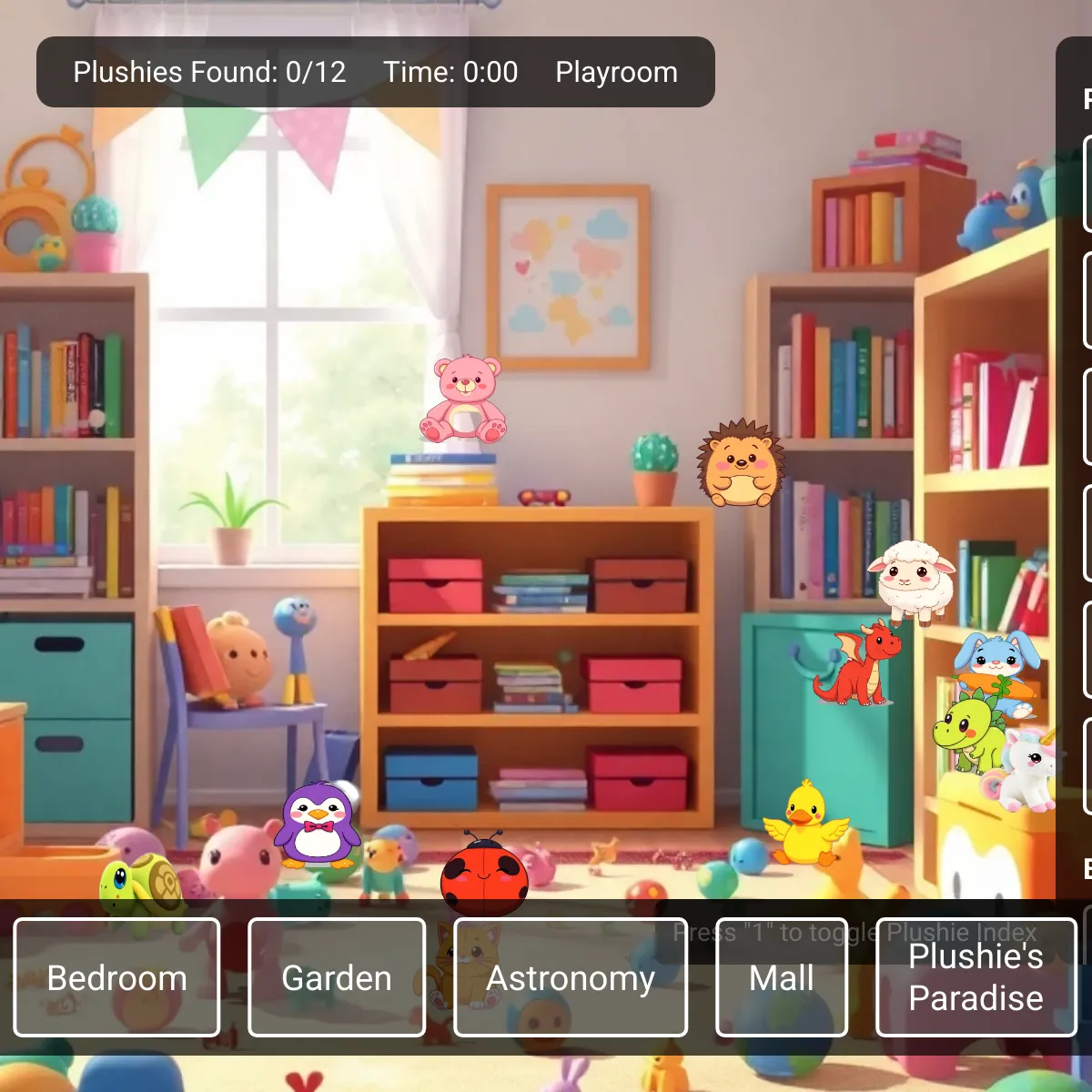 Find the Plushies!