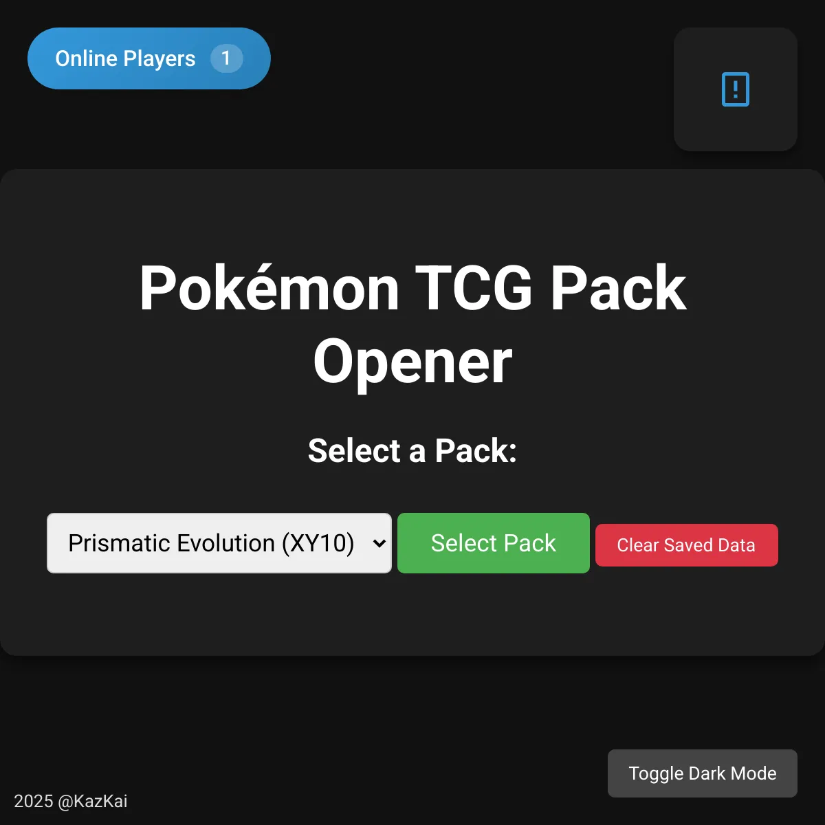 Pokémon TCG Pack Opener V1.7 (Journey Together)
