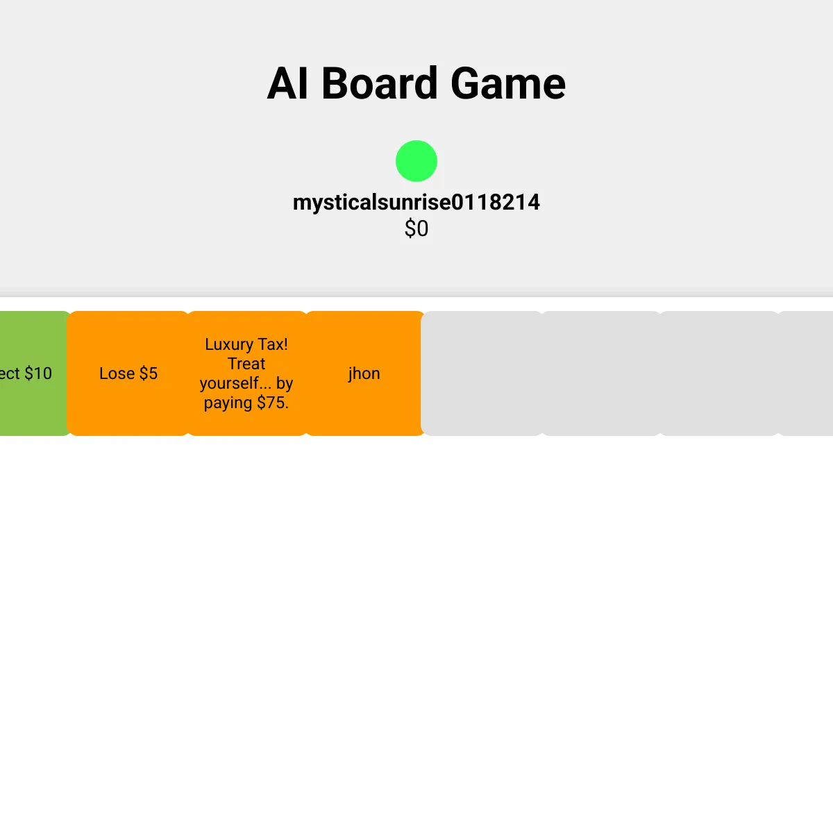 AI Board Game
