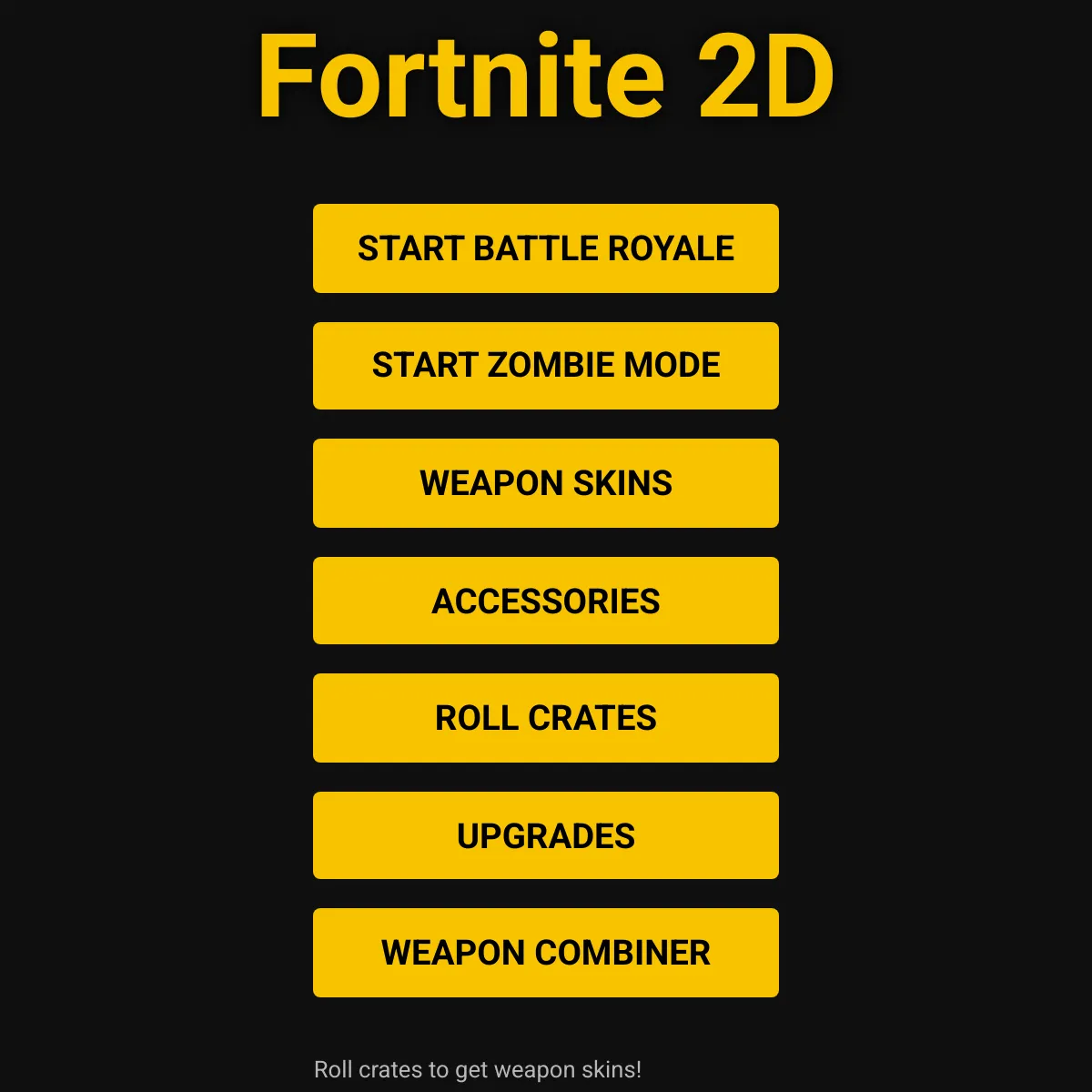 Fortnite 2D