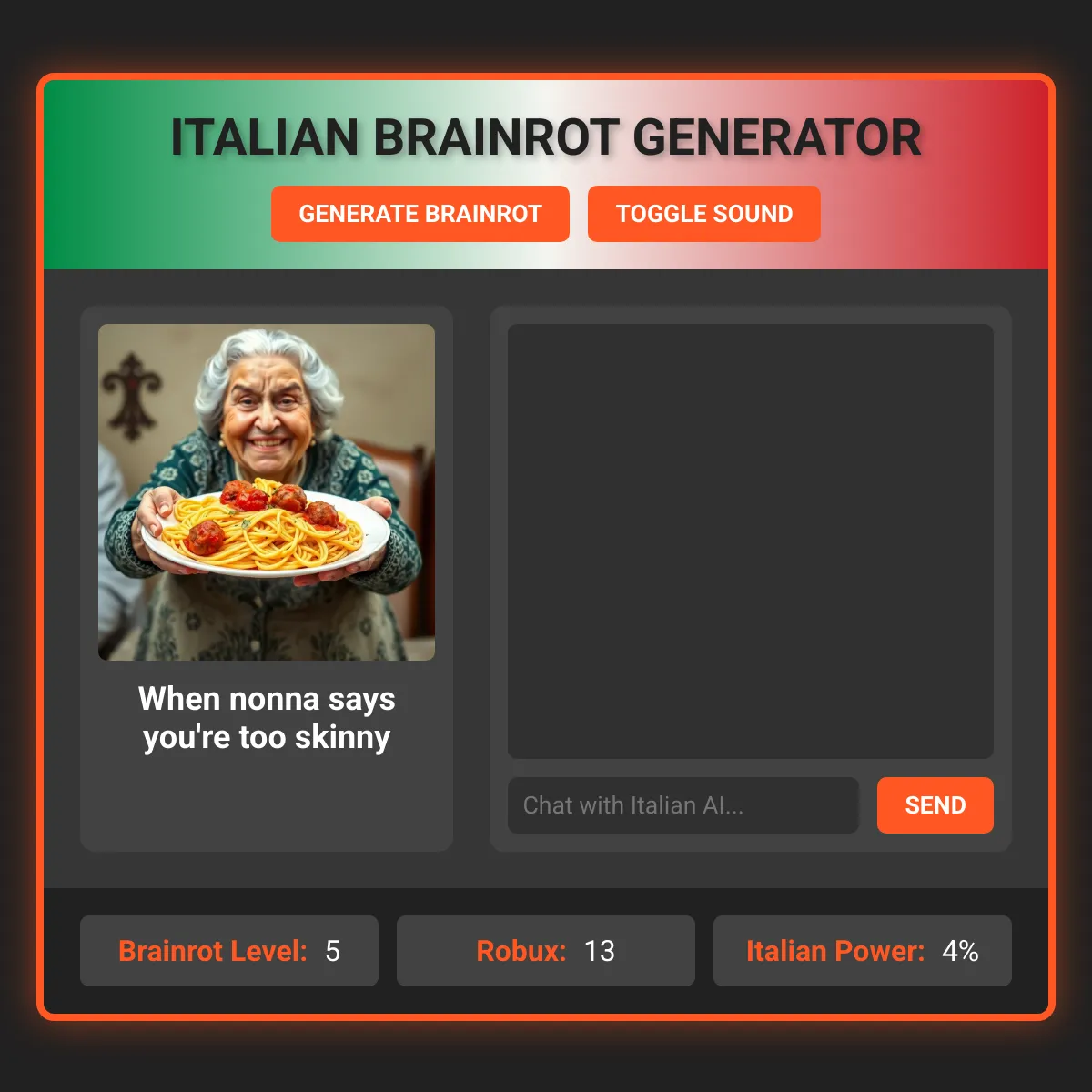 ITALIAN BRAINROT GENERATOR