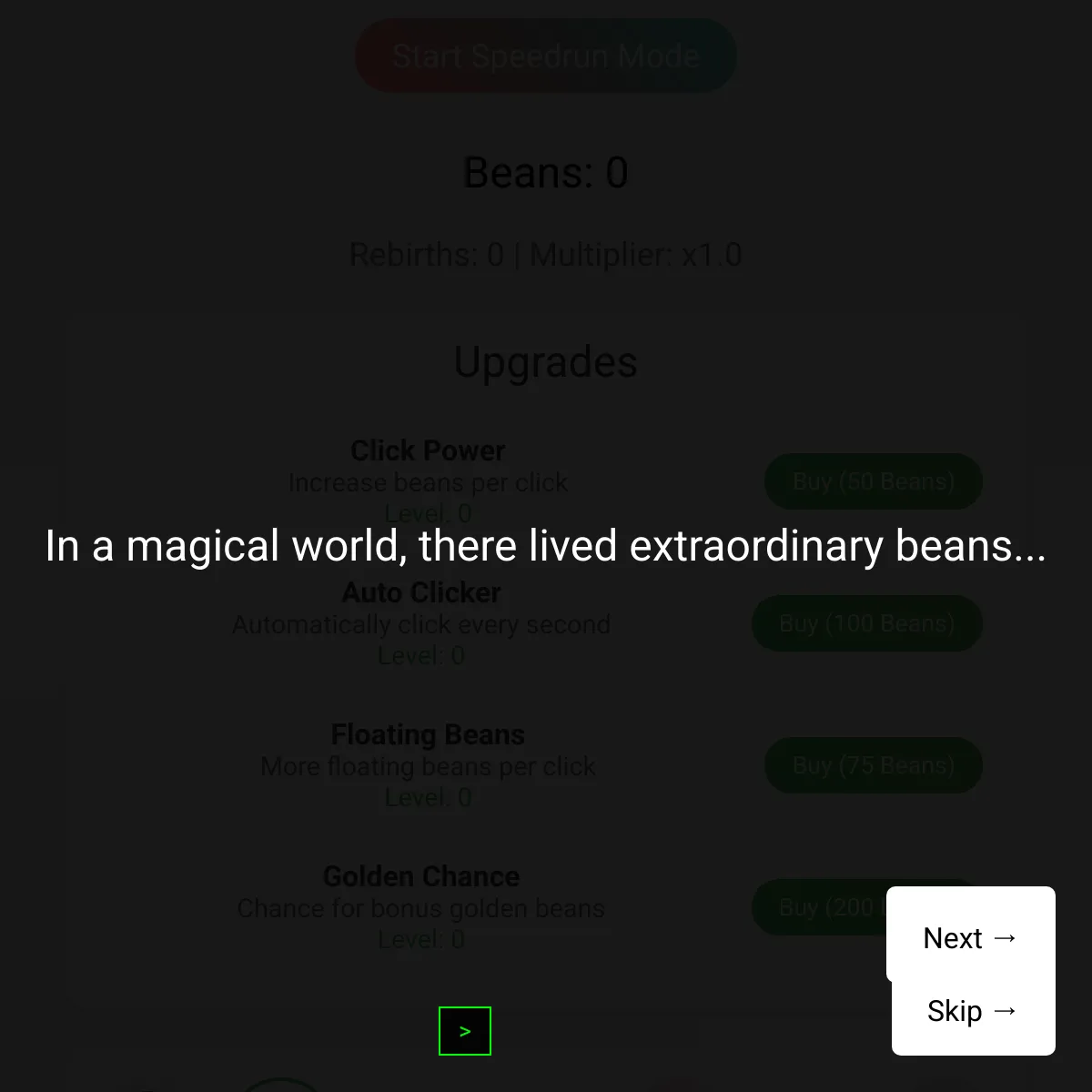 Funny Beans Game