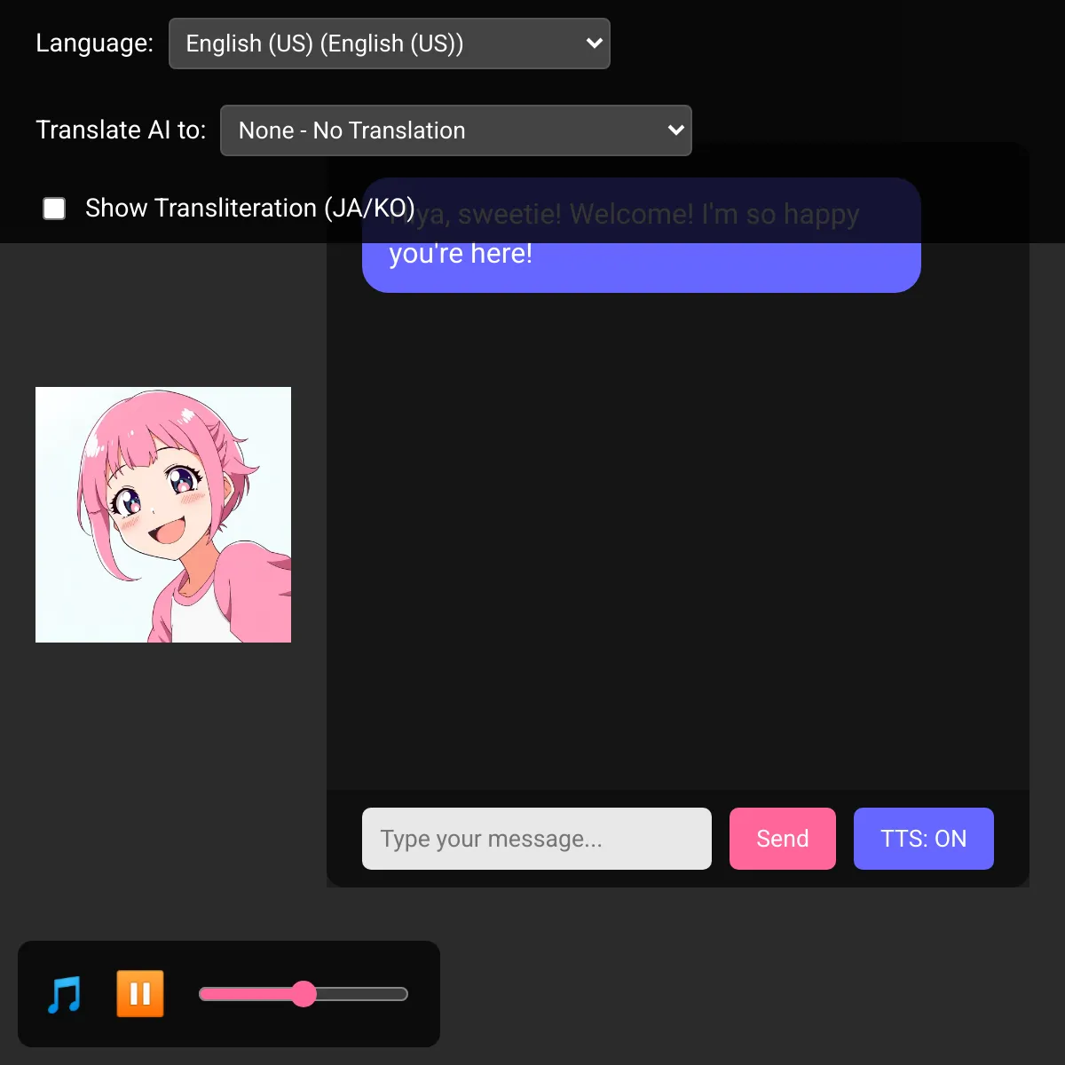 AI Waifu Chat Simulator