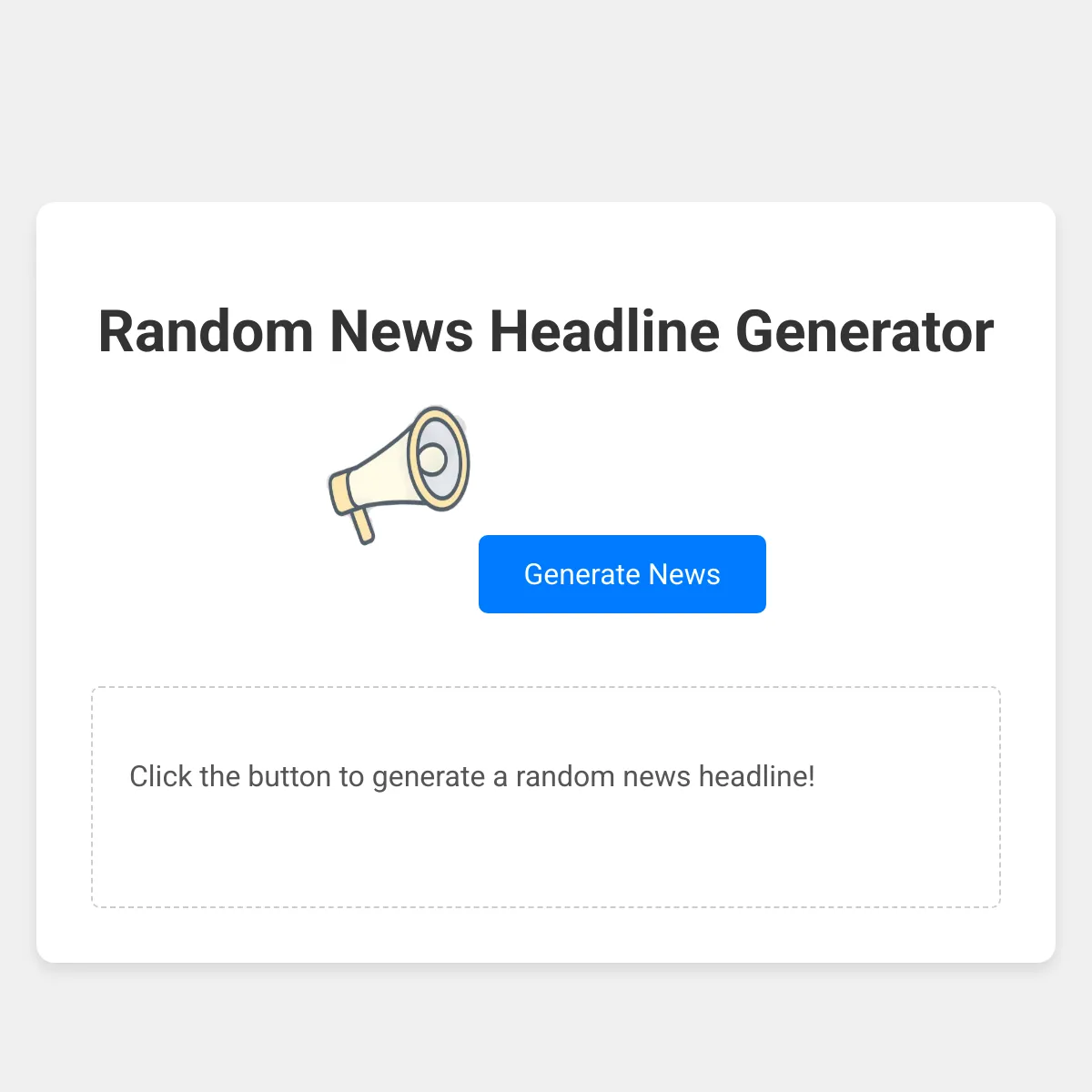 News Generator