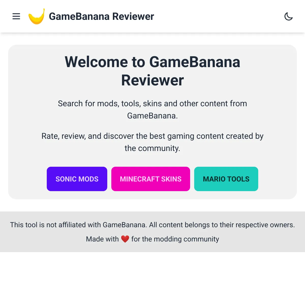 GameBanana Reviewer