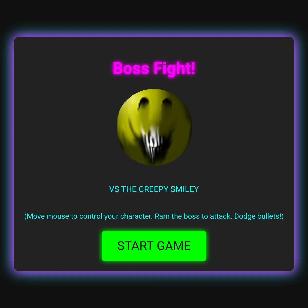 Boss Fight: BROKEN SMILEY