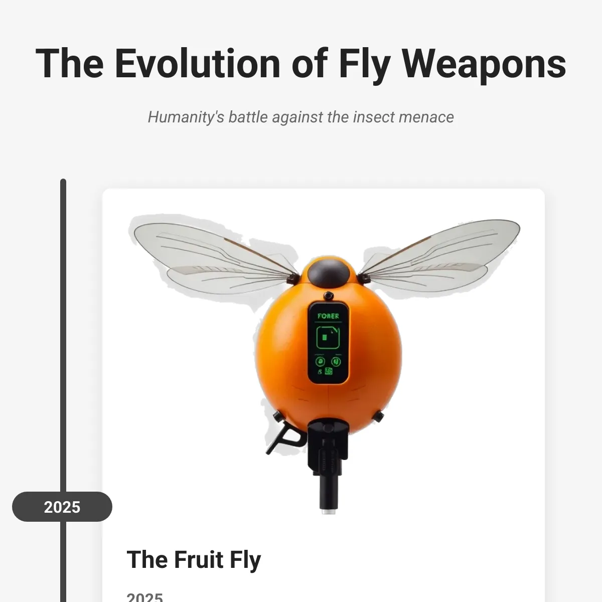 Fly Weapons Evolution Timeline