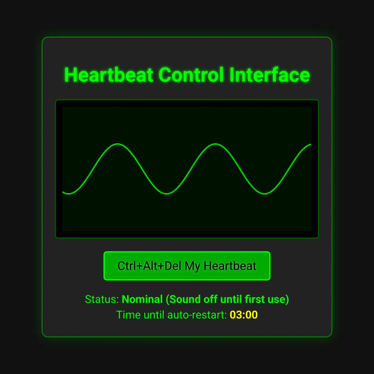 Heartbeat Control