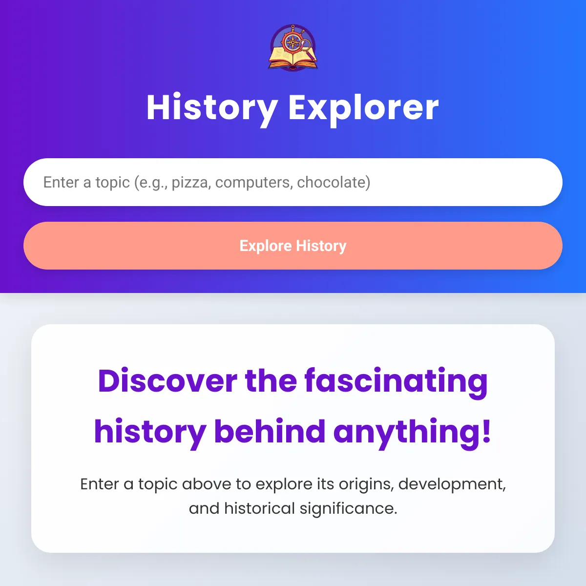 History Explorer