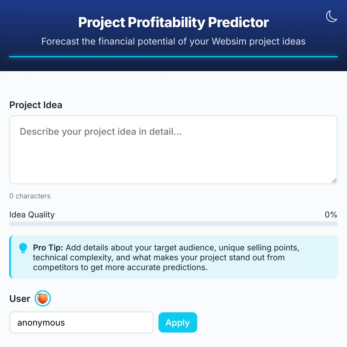 Project Profitability Predictor