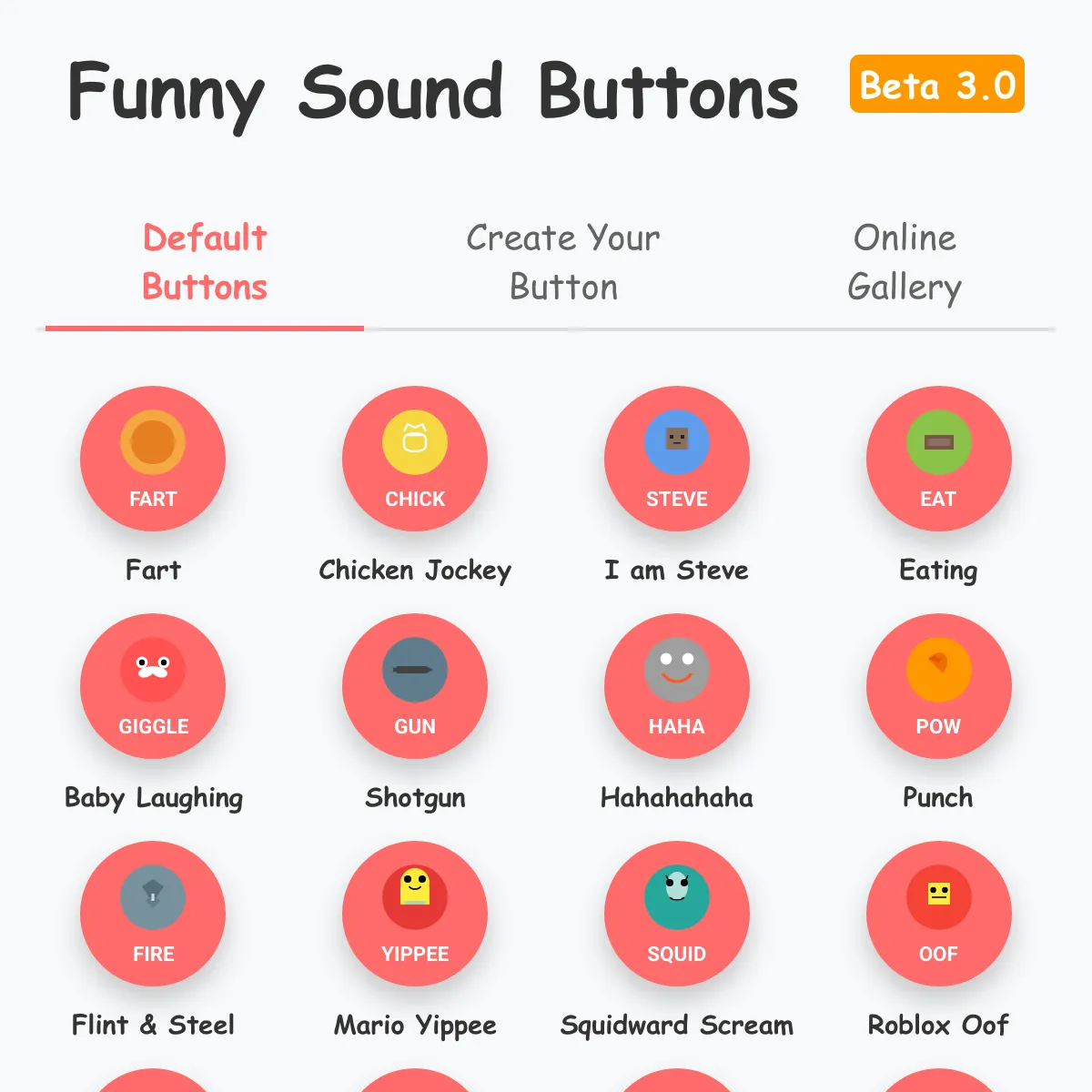 Funny Sound Buttons