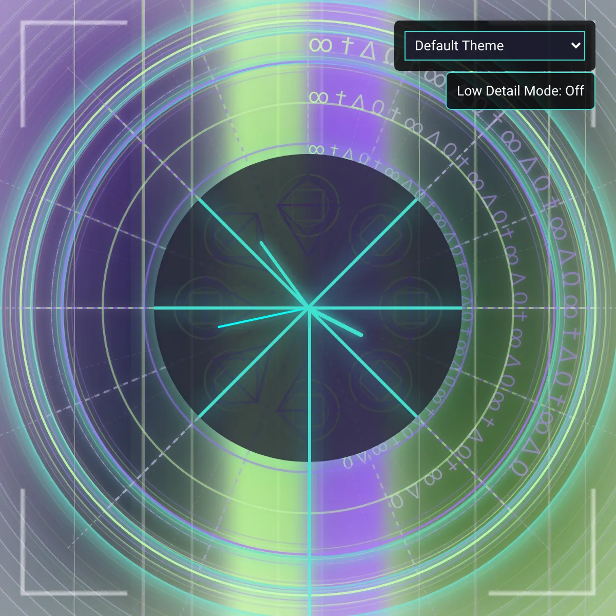 Music Visualizer with Clock Animation