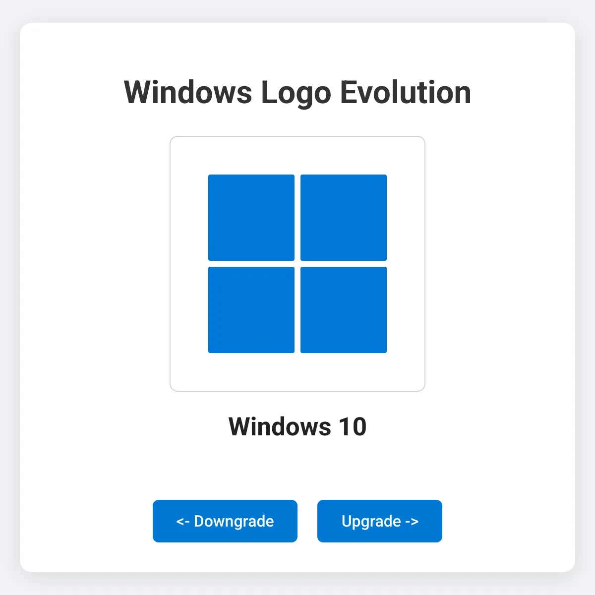 Windows Logo Evolution