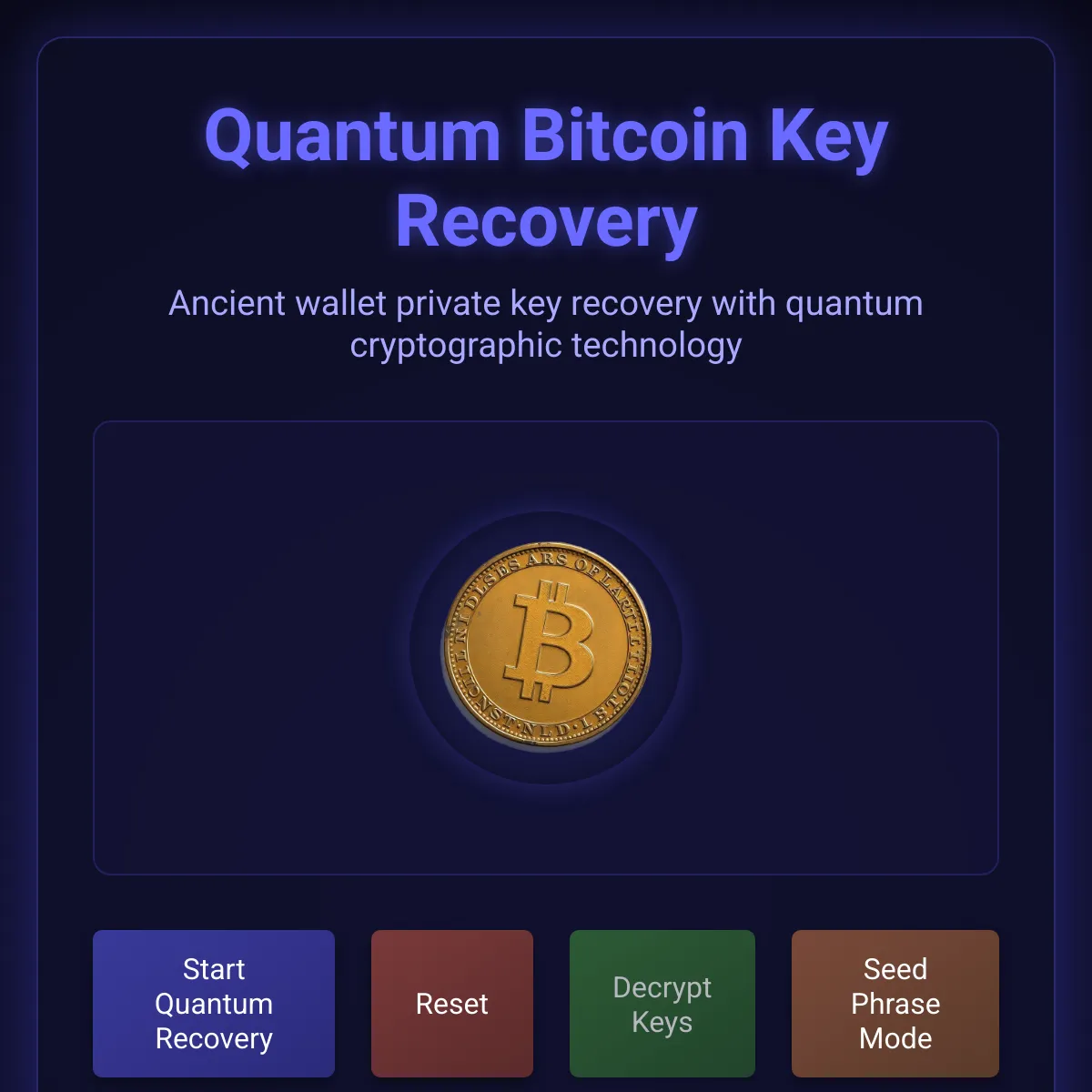 Quantum Coin Analyzer