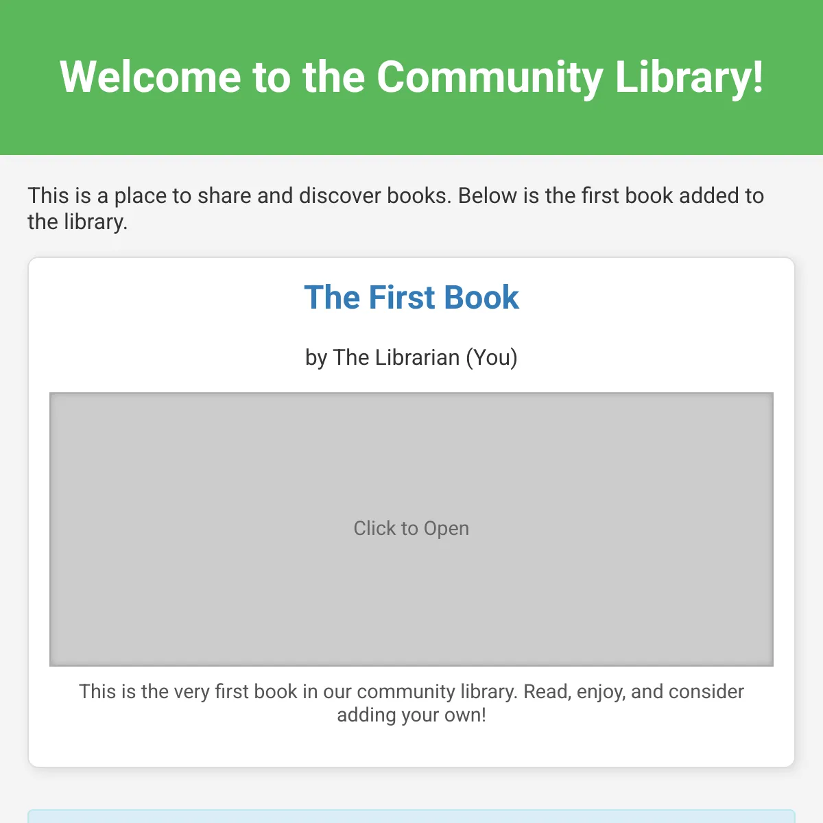 Community Library