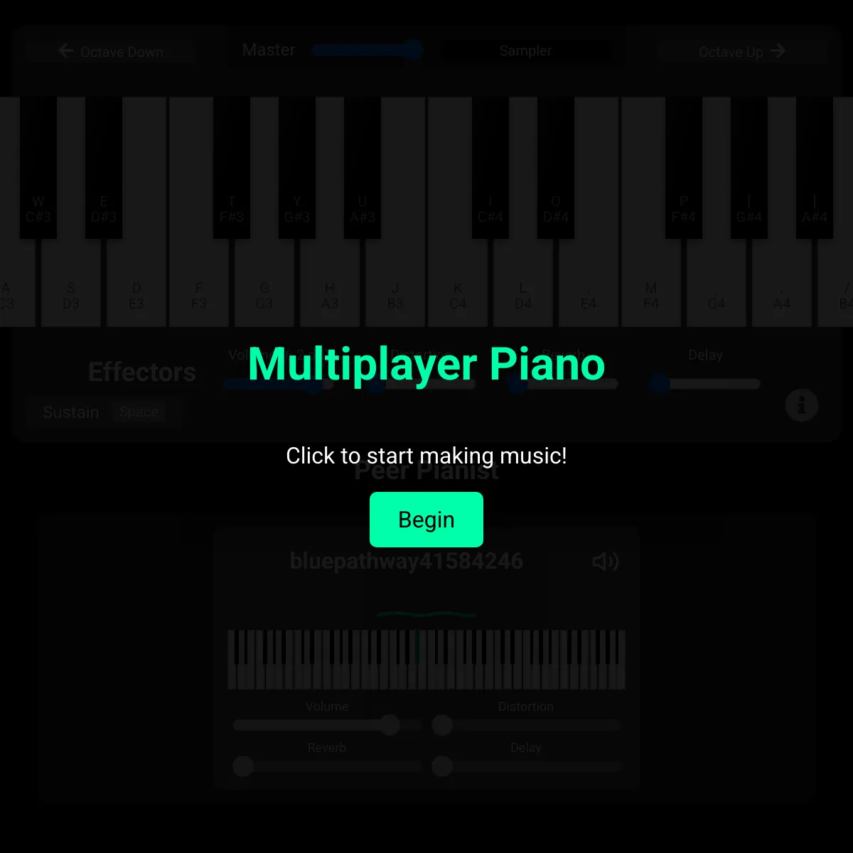 Multiplayer Piano - Higher audio quality