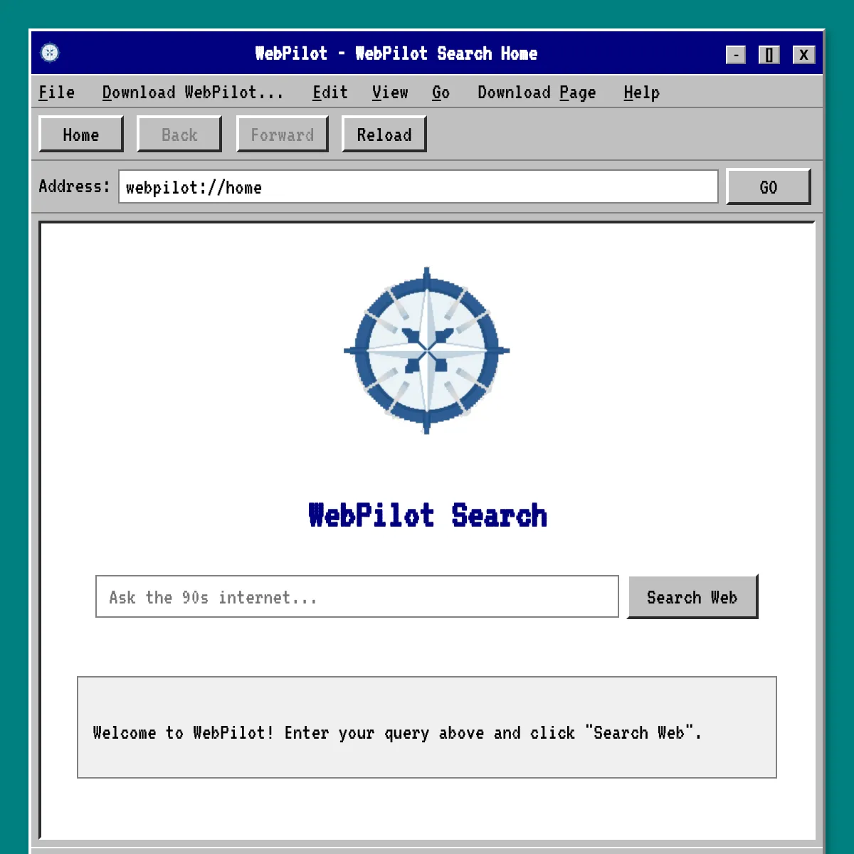 WebPilot: Retro Browser for websim