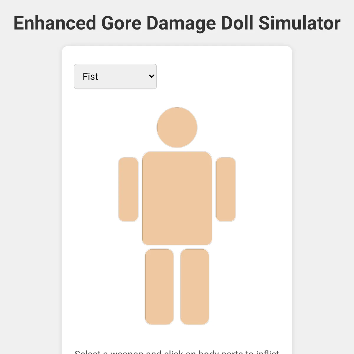 ADVANCED damage test