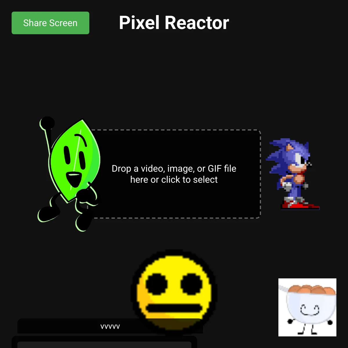 (Contiuned) Leafy Reactor ft. Sonic, Pixel, also with me!