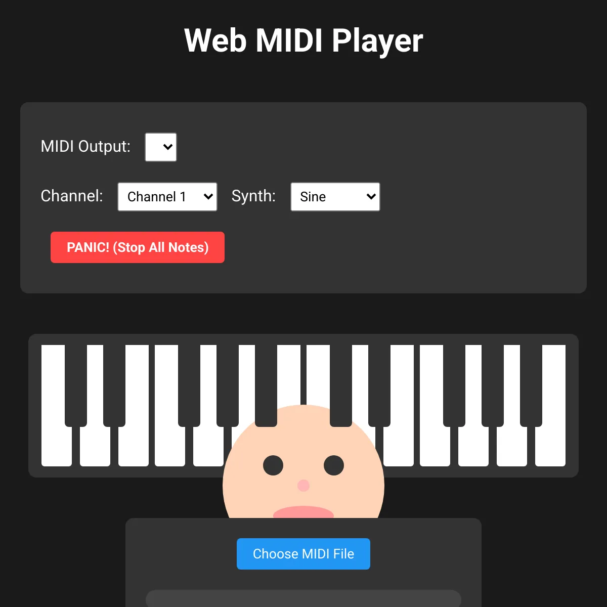 Web MIDI Keyboard