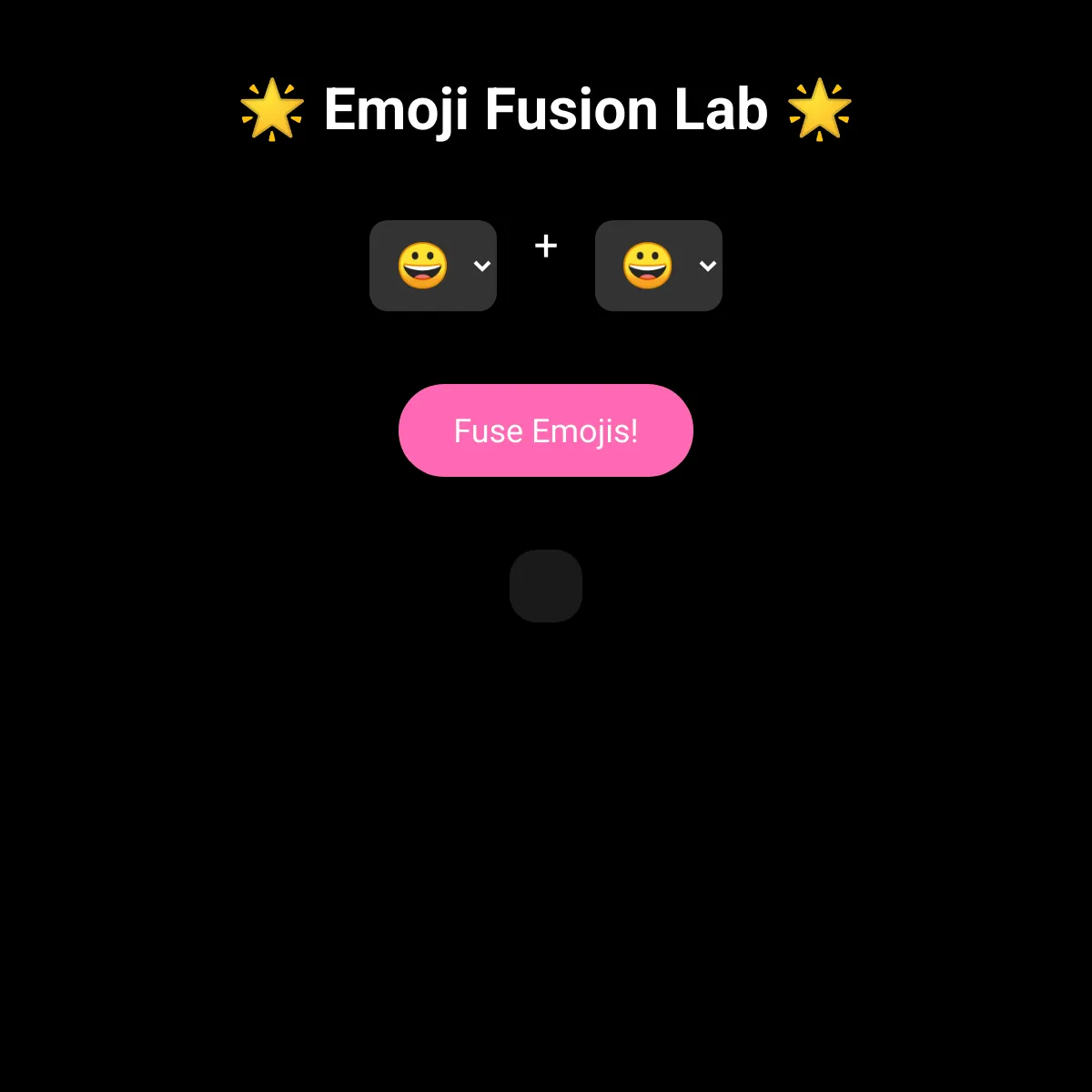 Emoji Fusion
