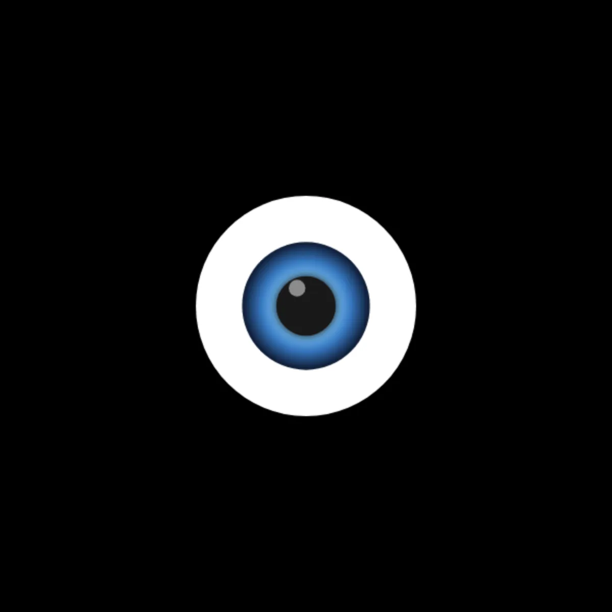 Eye Follows Cursor