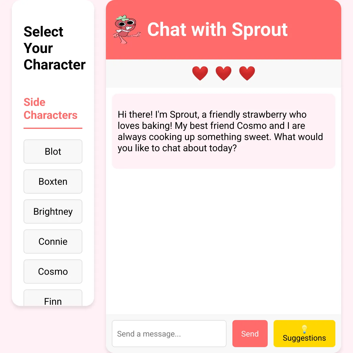Chat with Sprout