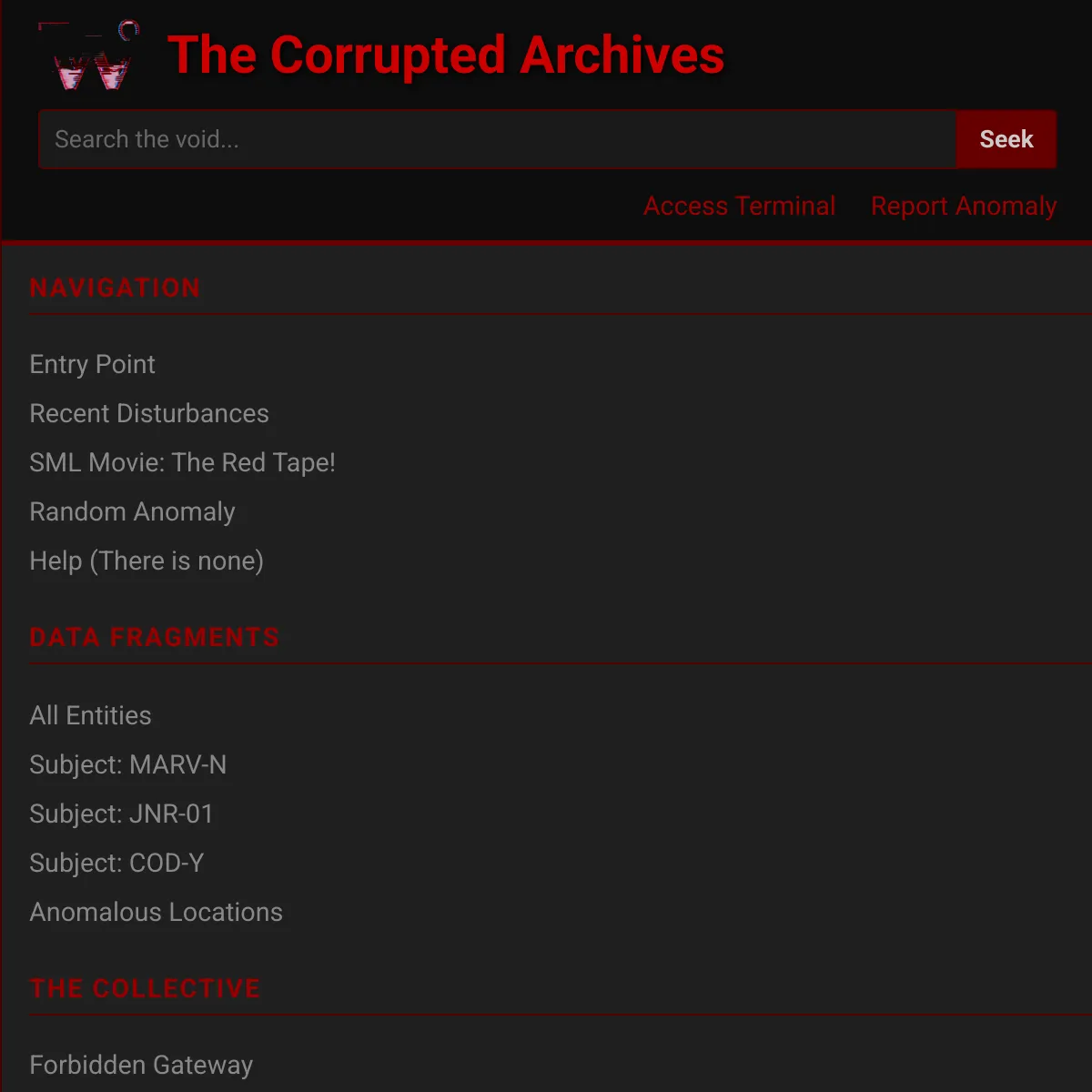 The Corrupted SML Archives