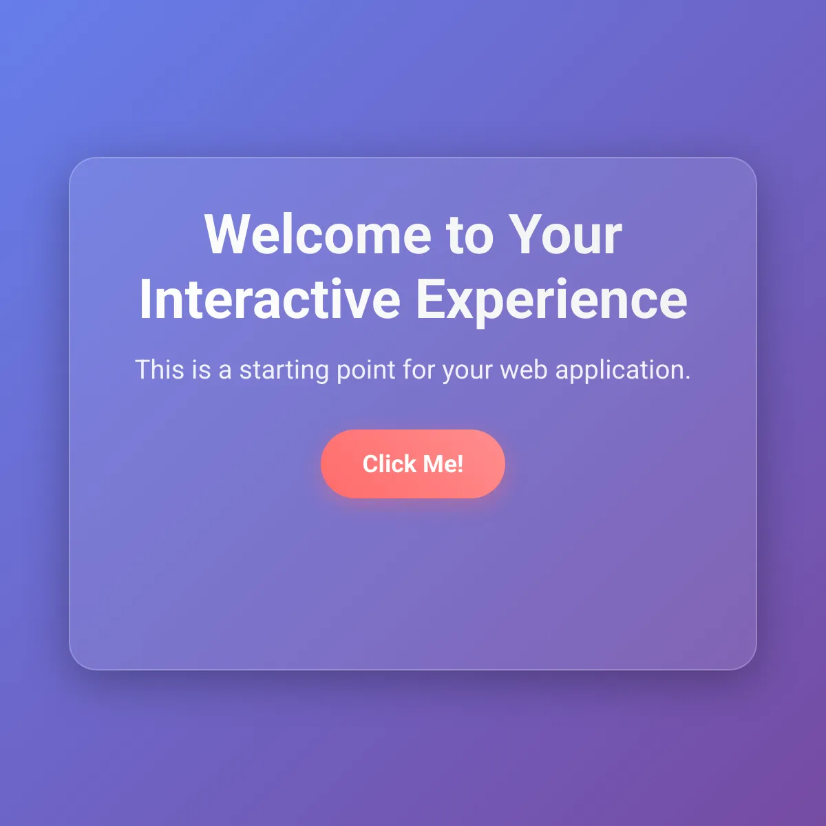 Interactive Web Experience