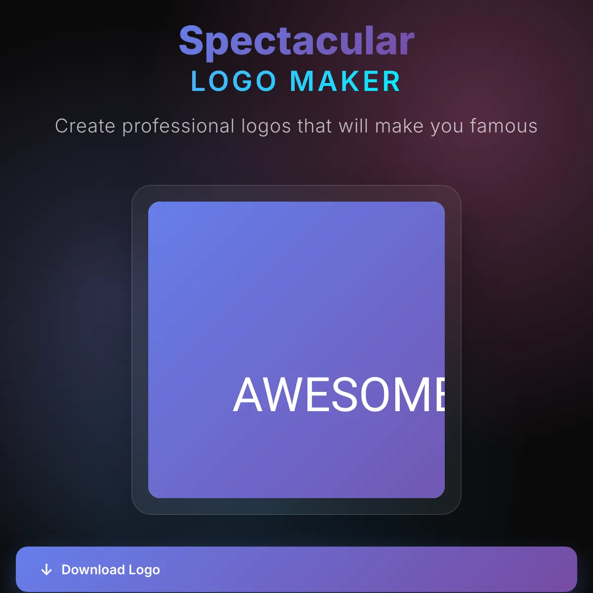 Spectacular Logo Maker