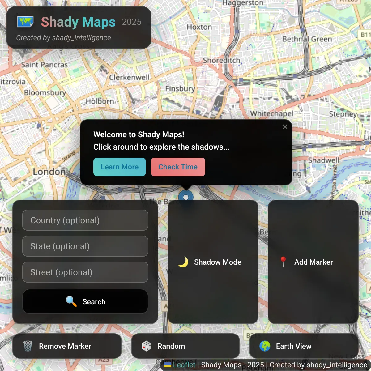 Shady Maps
