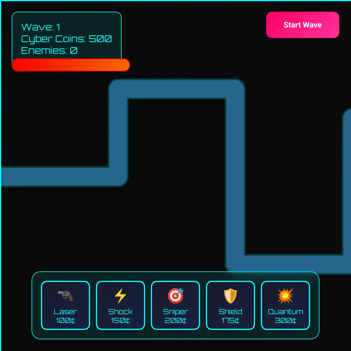 Cyber Clash Tower Defense
