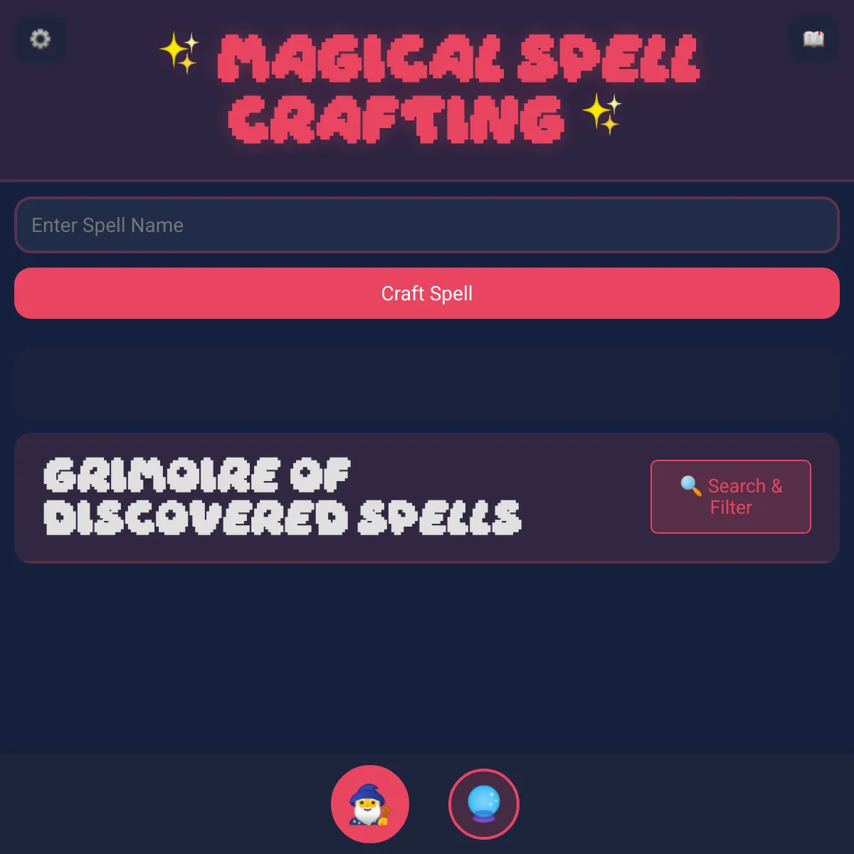 Magical Spell Crafting