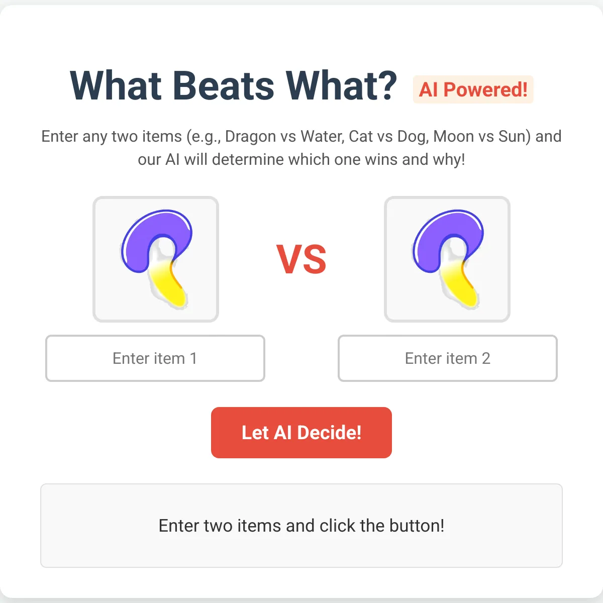What Beats What?