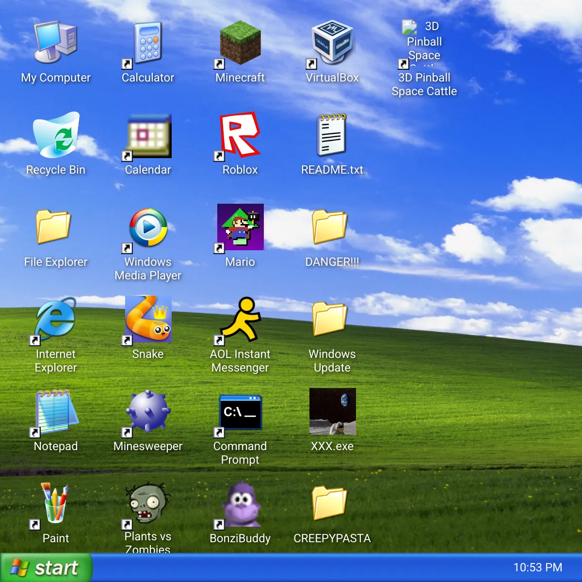 Windows XP Simulator with AI Internet