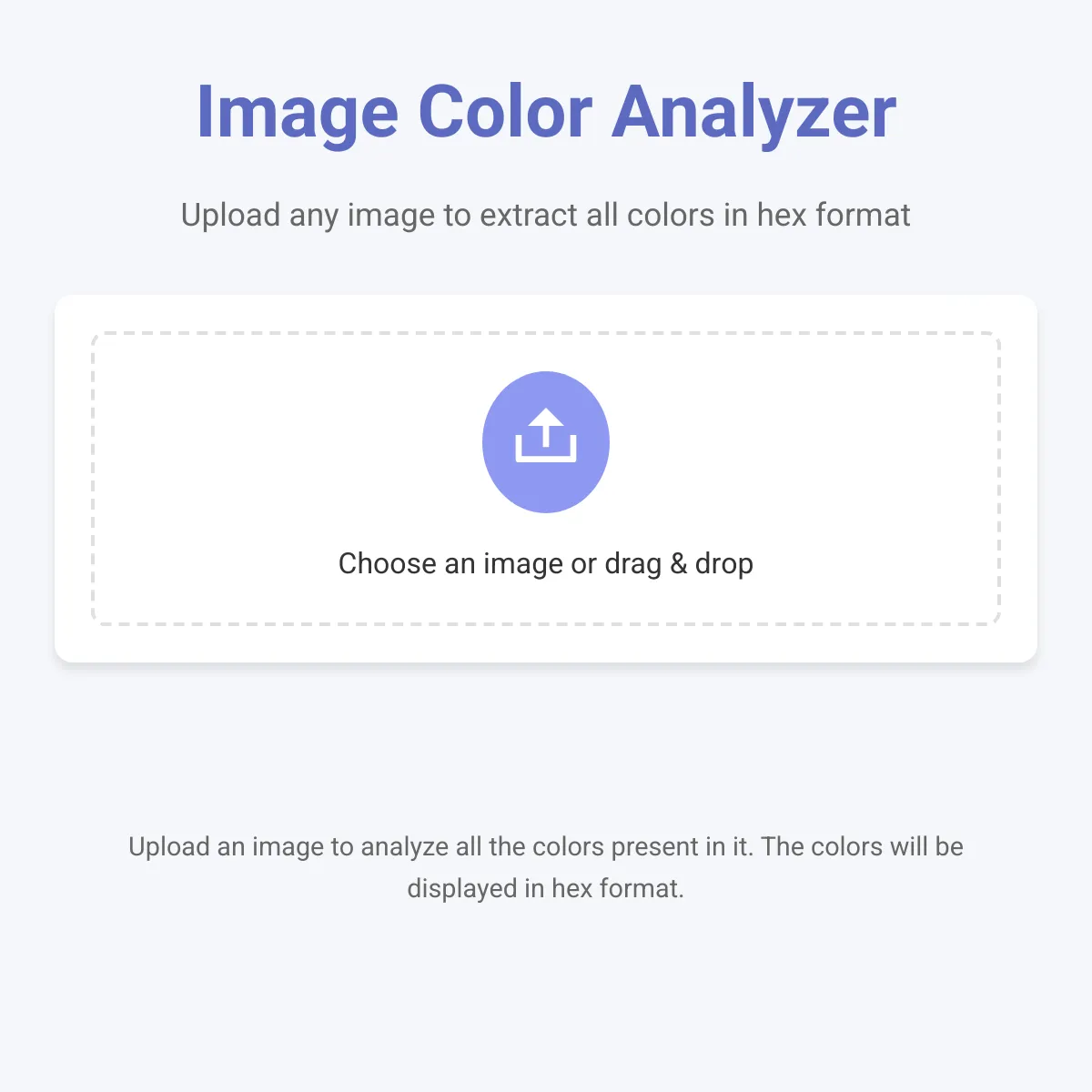 Image Color Analyzer