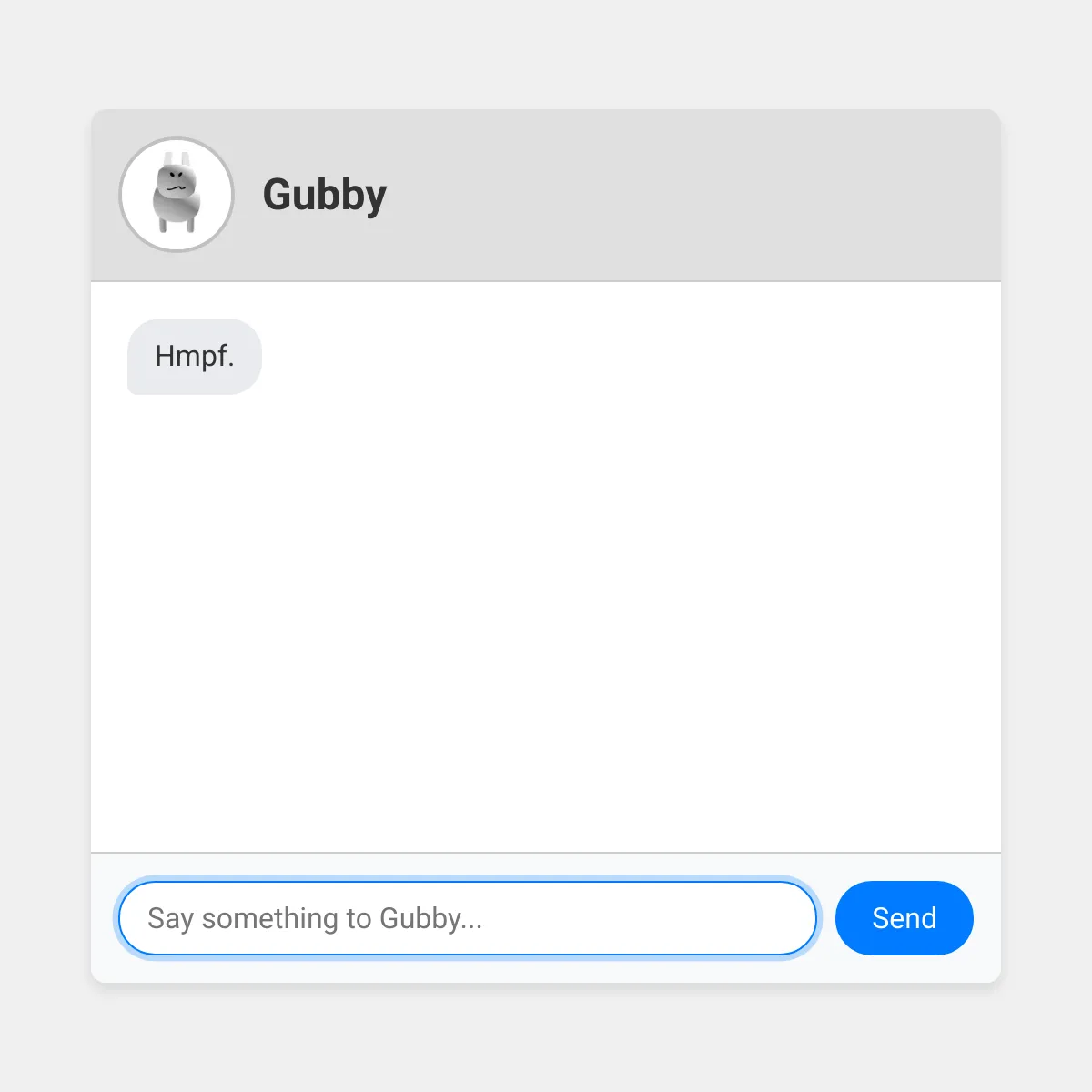 AI Gubby Chatbot