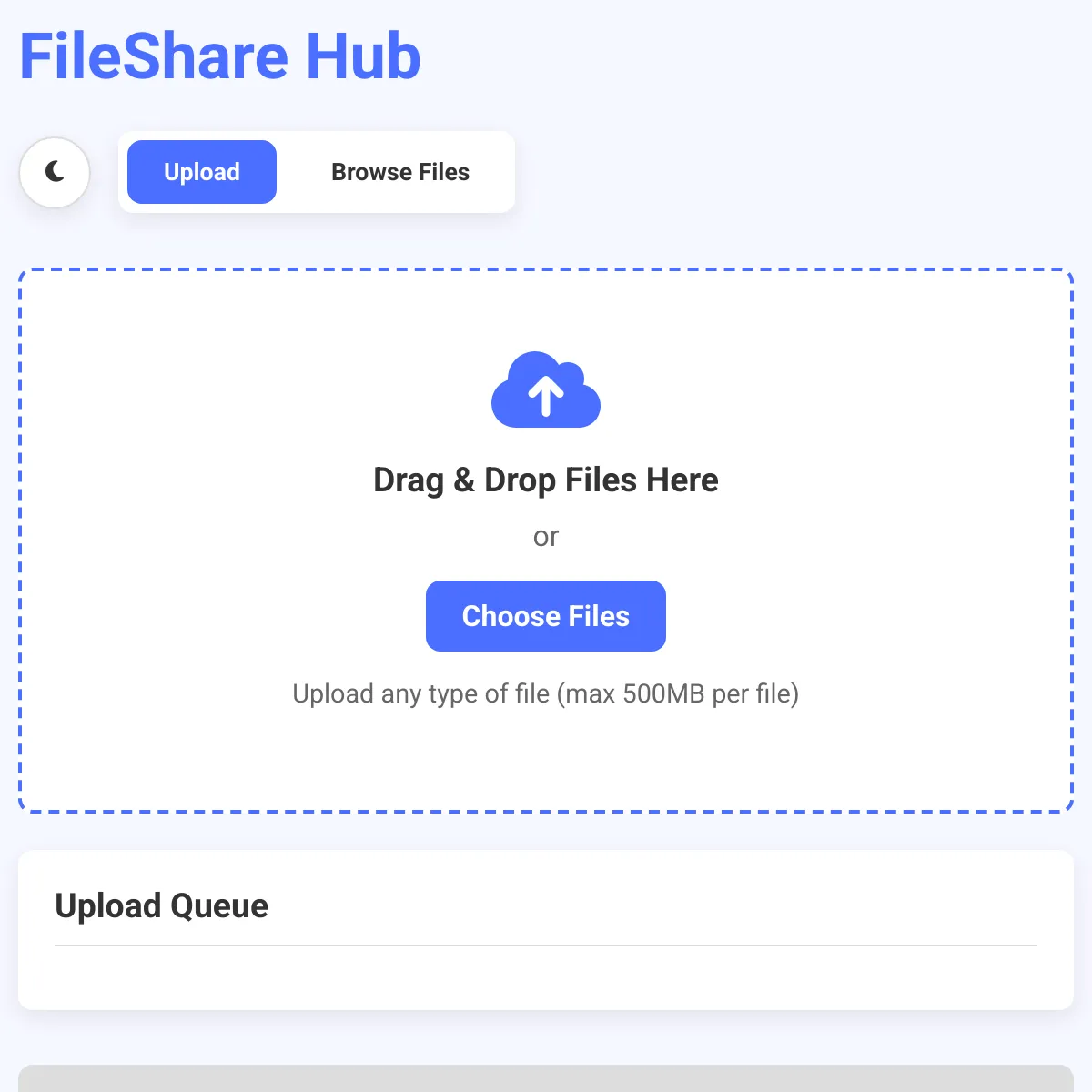 FileShare Hub
