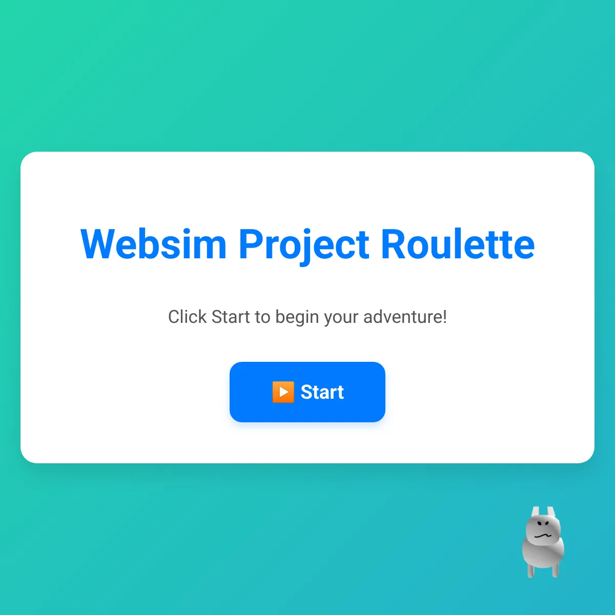 Websim Project Roulette
